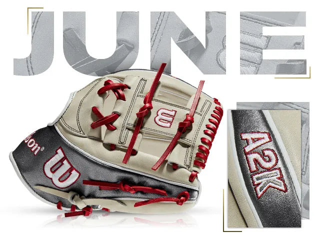 Wilson A2K GOTM JUN 2022 Silver Red – Peligro Sports