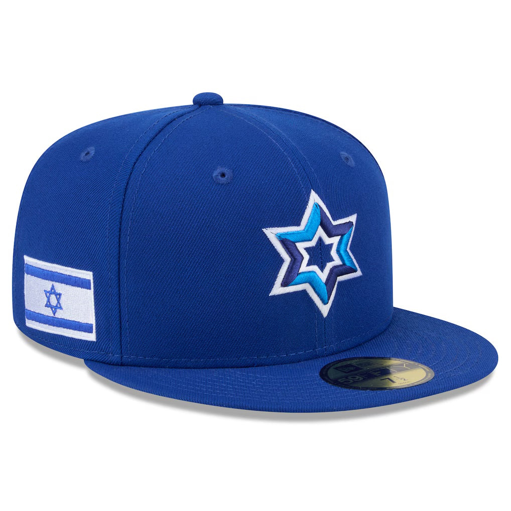 Israel World Baseball Classic 2026 New Era 59FIFTY Fitted Cap – Offici ...