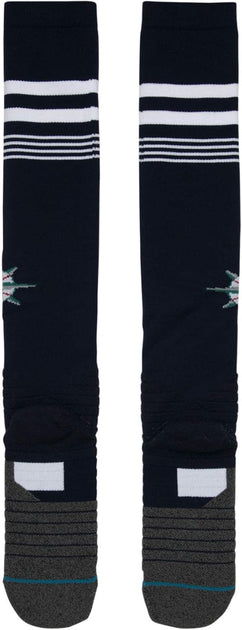Stance MLB Seattle Mariners Baseball Diamond Pro OTC Socks – Navy Blue ...