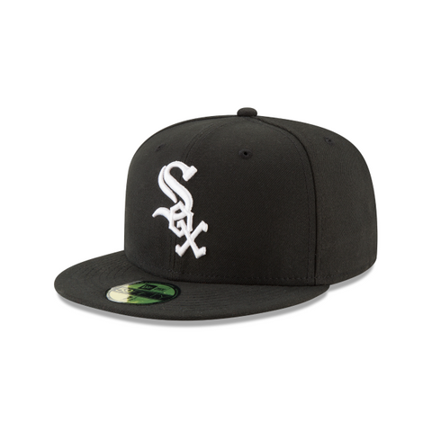 Chicago White Sox New Era Black Game Authentic Collection On-Field 59F ...