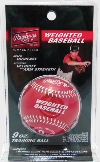 Rawlings Weighted Baseball Red – Peligro Sports