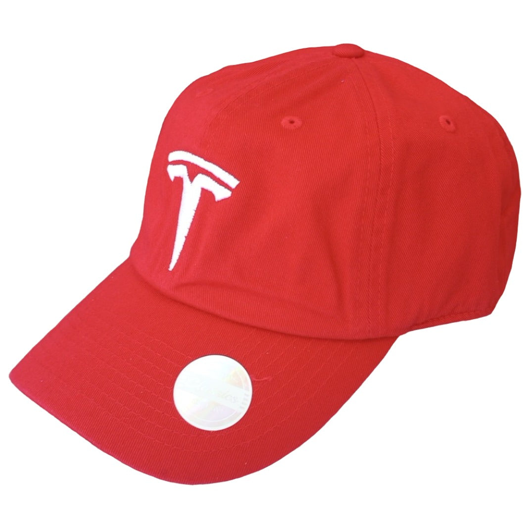 Tesla Embroidered Premium Dad Hat – Peligro Sports